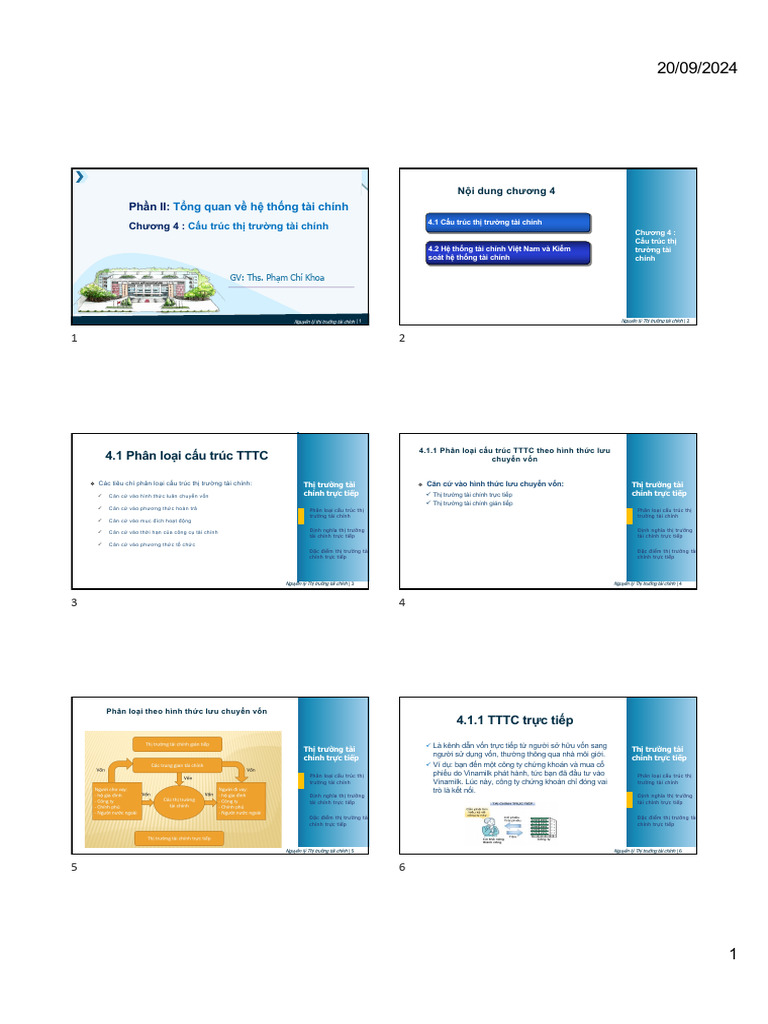 Slide Bài Giảng Tóm Tắt Chương 4 - Cấu Trúc TTTC | PDF