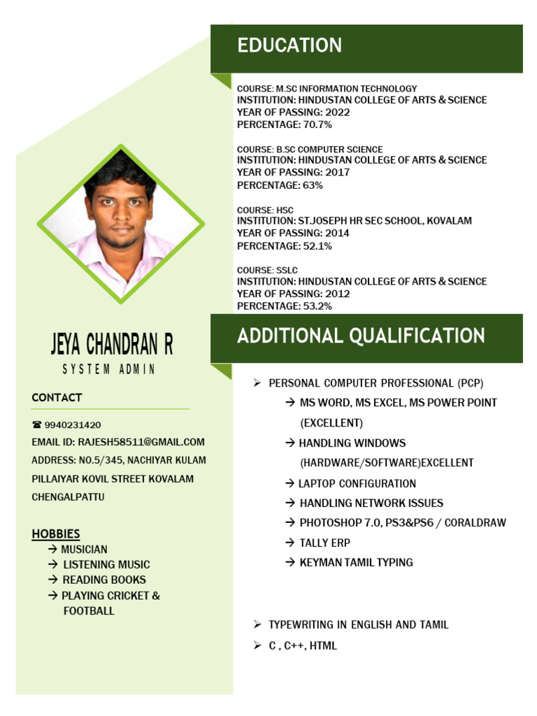 Jai Updated Resume PDF | PDF