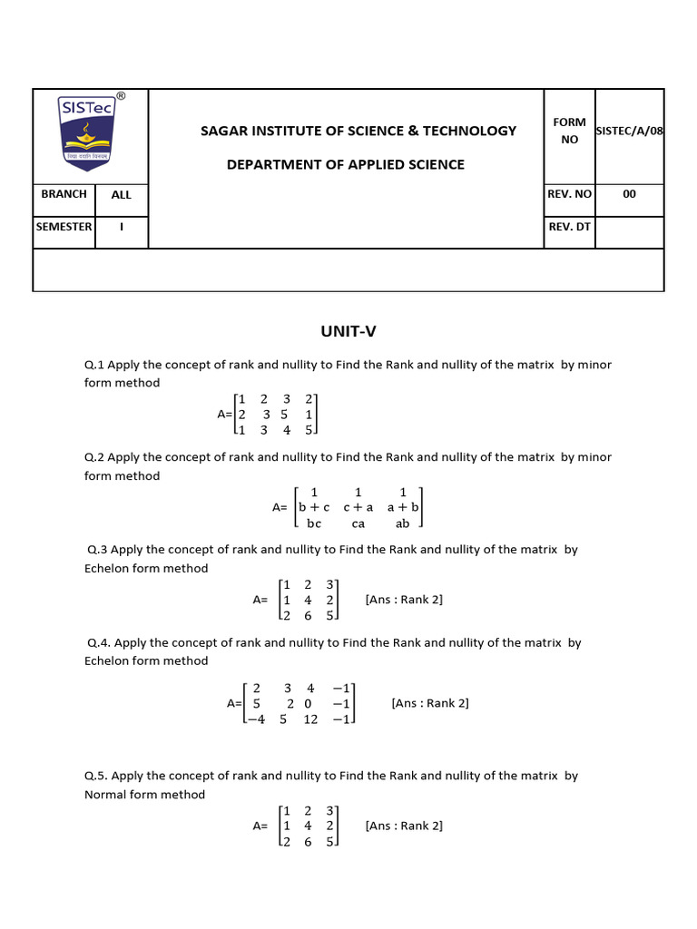 Q.bank (Unit-5) | PDF
