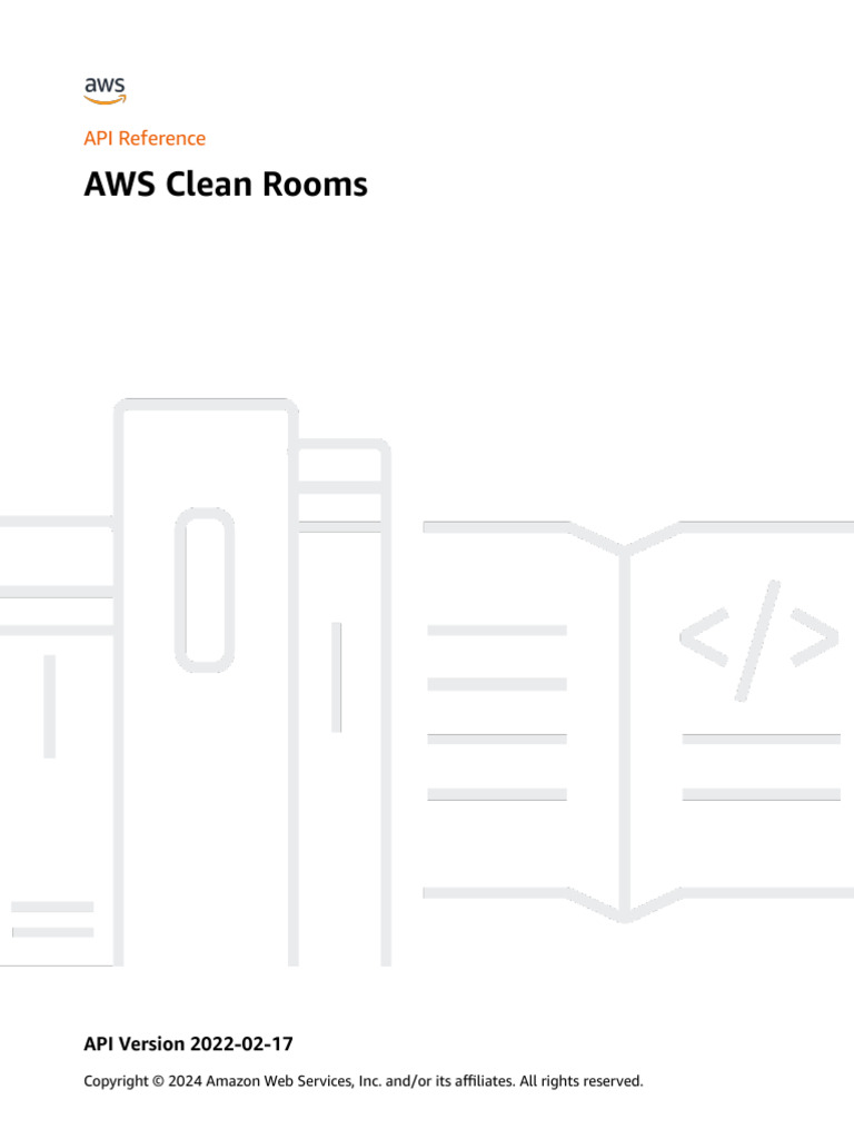 Clean Rooms API Reference | PDF
