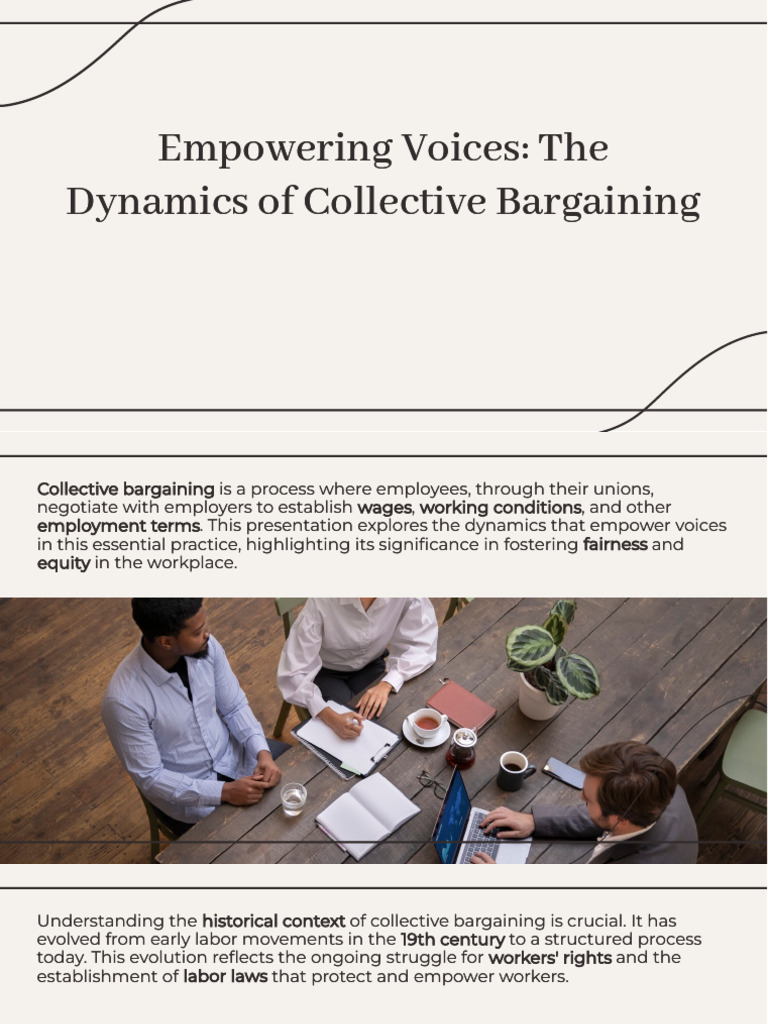 Empowering Voices: The Dynamics of Collective Bargaining Empowering ...