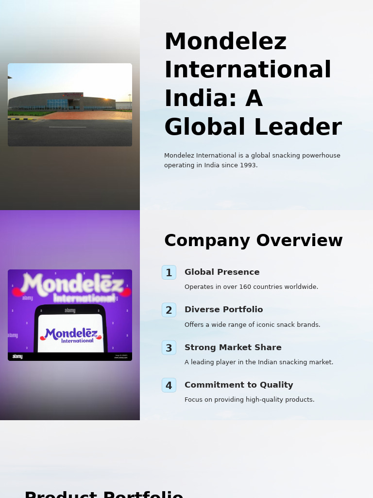 Mondelez International India A Global Leader | PDF
