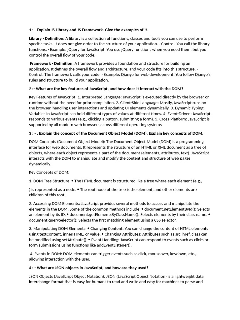 Awd Solved Questions.... | PDF