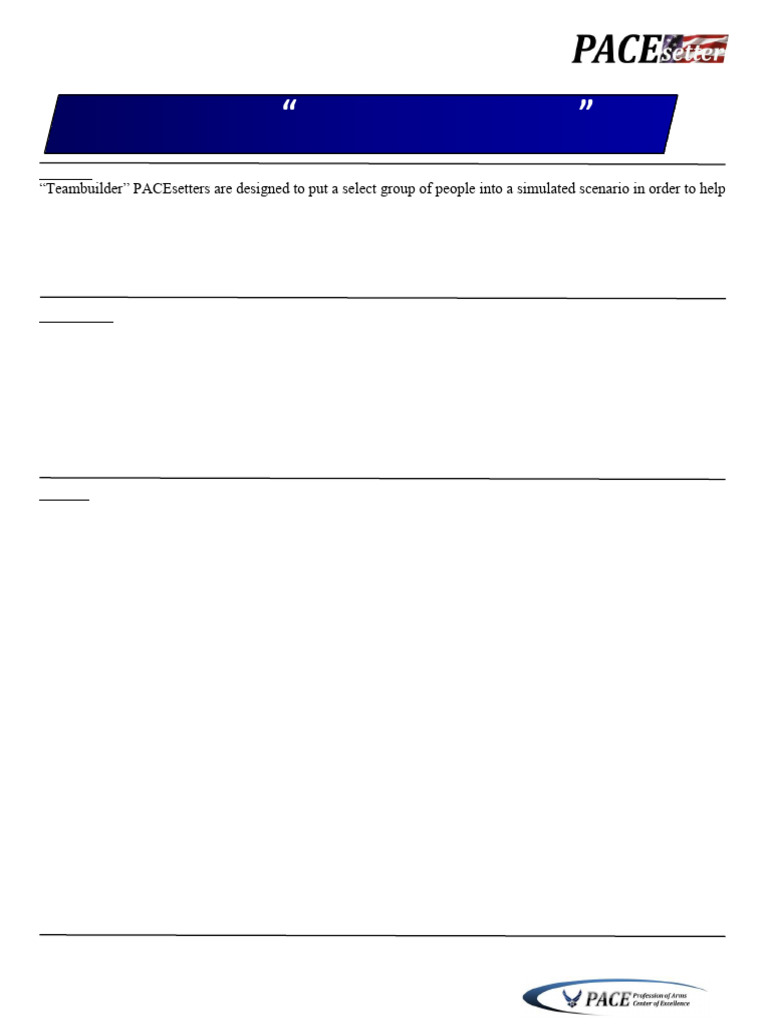 Team Values Exercise | PDF | Social Science