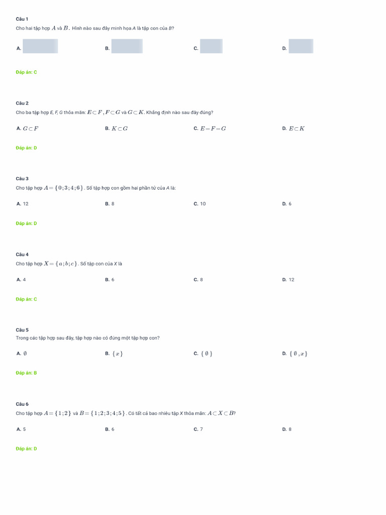 DANG 2. TAP HOP CON, TAP HOP BANG NHAU - Docx 24 09 2024 | PDF