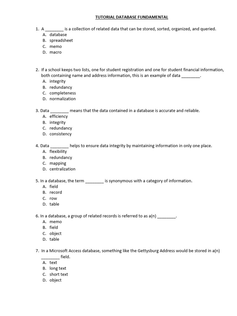 Week 13 Tutorial Questions Pdf