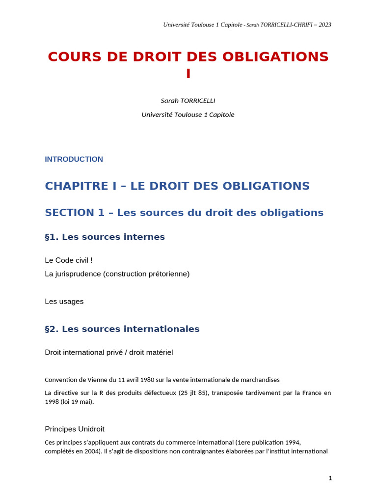 PLAN Et Cours 2024 | PDF