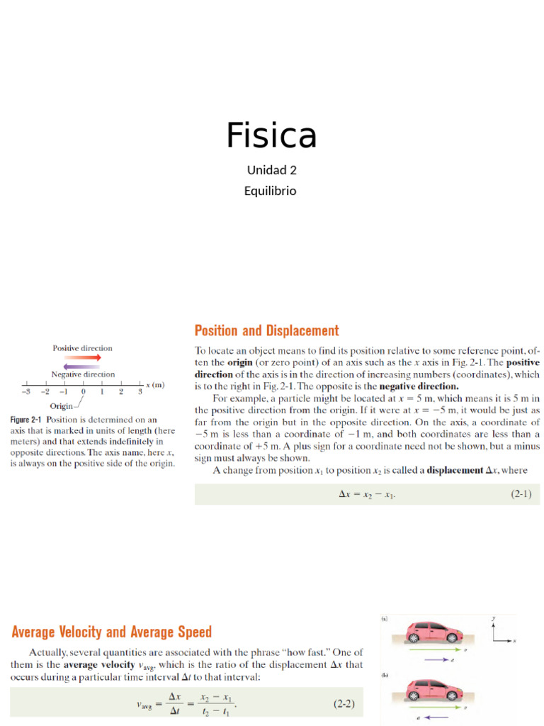 Fisica Unidad2 | PDF