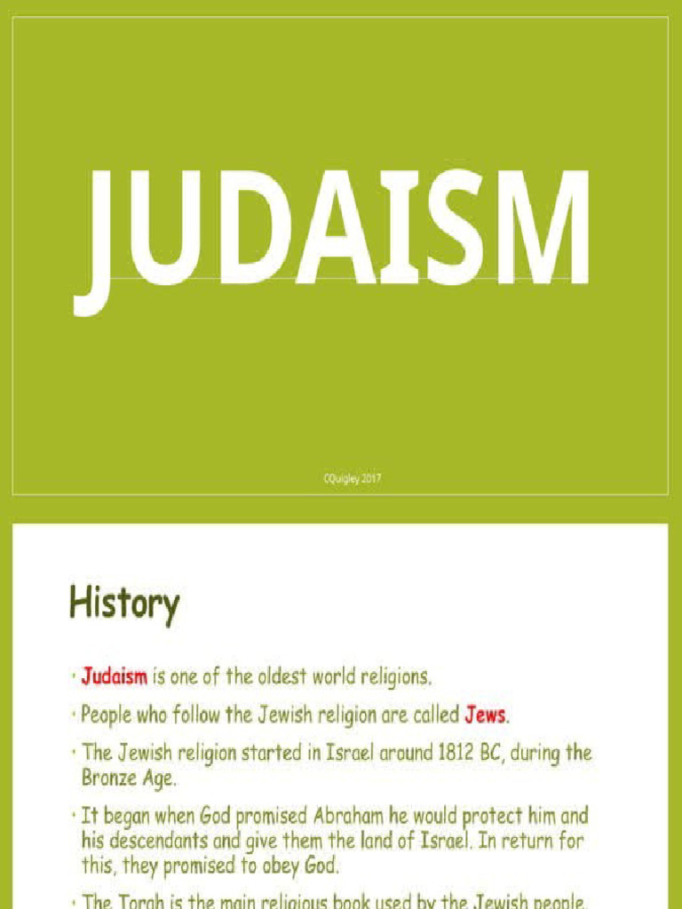 Judaism Humss11 | PDF