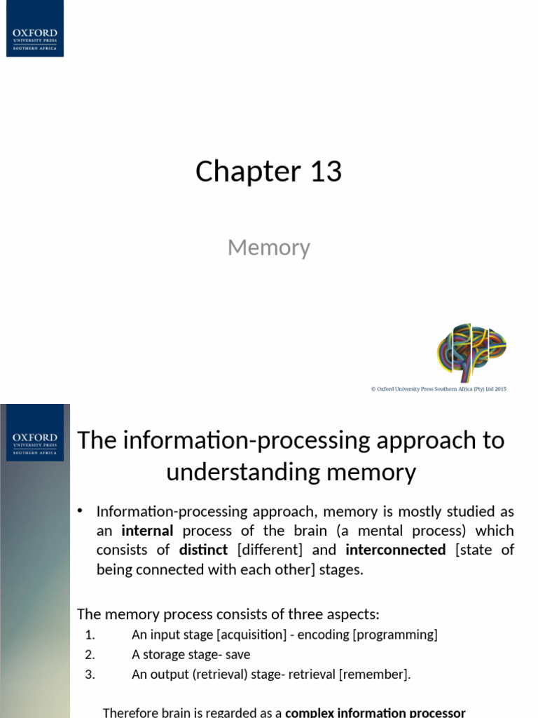 Lecture 2 Memory Pdf