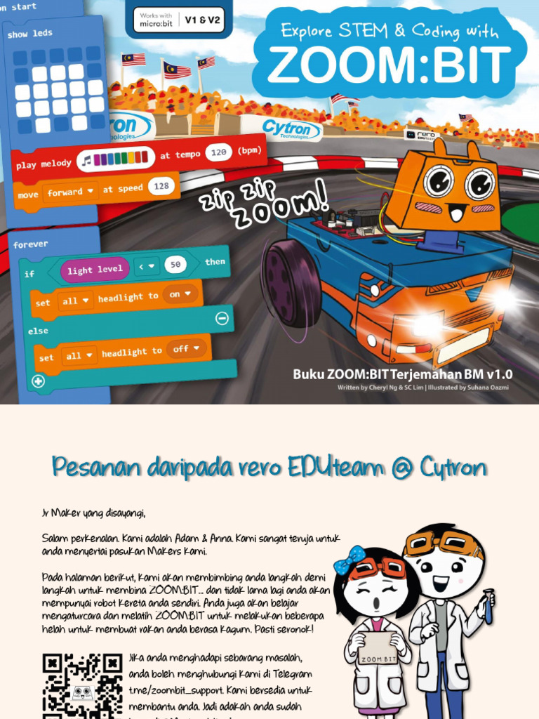 ZOOMBIT Quick Start Guide Book BM Translation v1.0 | PDF