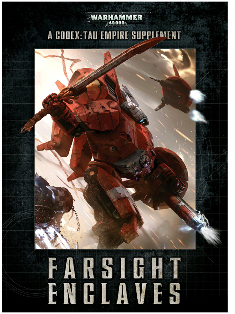 Warhammer 40K - FR - Codex V7 Supplément Enclaves Farsight | PDF