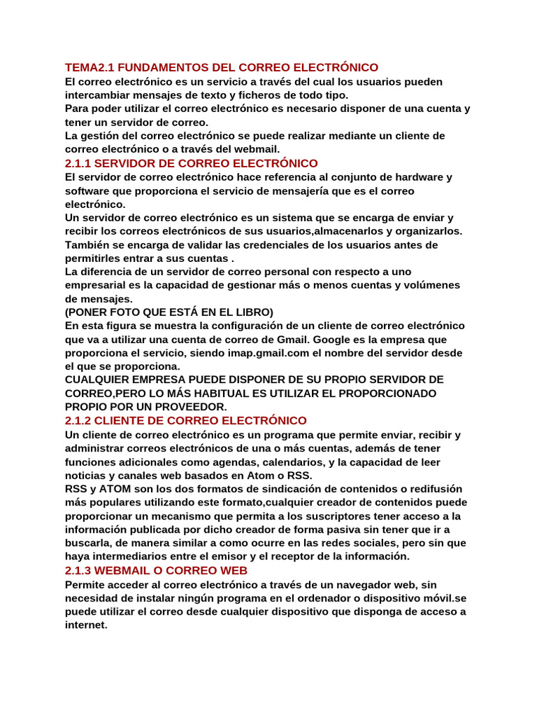 RESUMEN Servicios y Protocolos de Internet | PDF