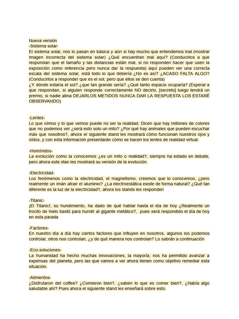 Guion definitivo | PDF