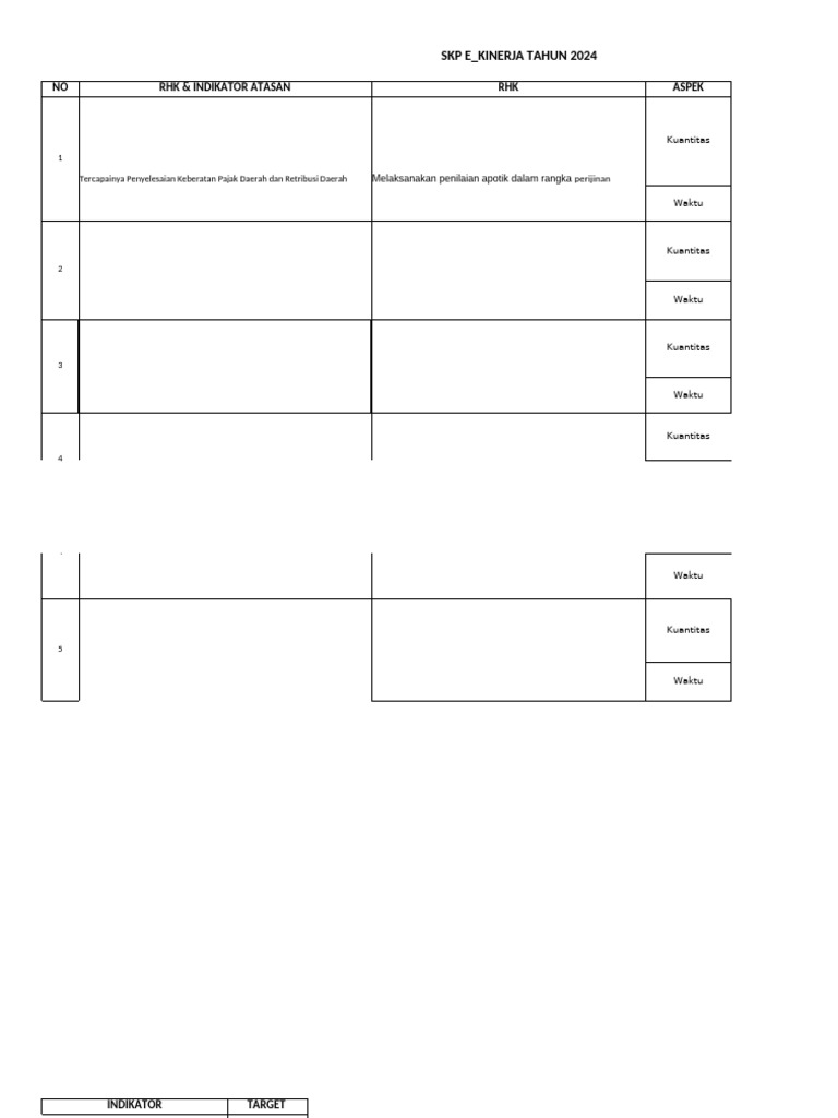 Template SKP 2024 | PDF