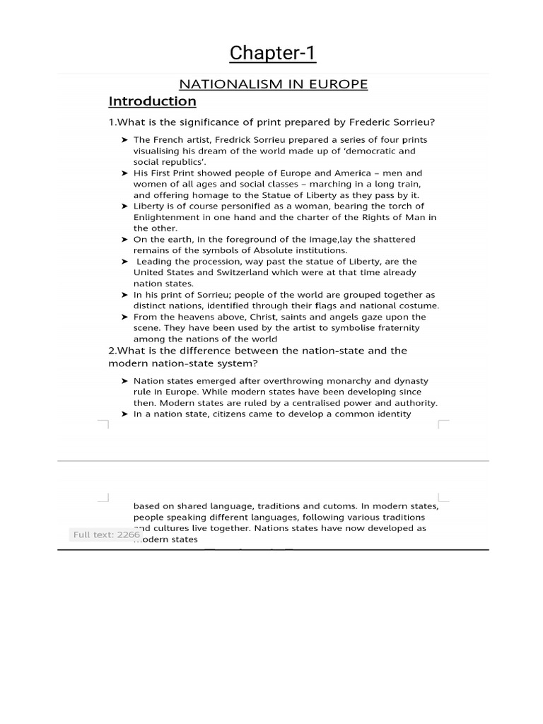 Nationalism in Europe | PDF