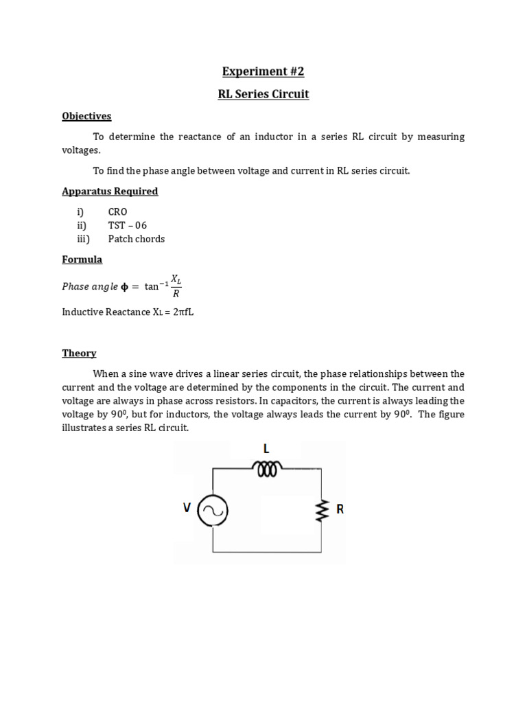 EE211-Lab Experiment 2 | PDF