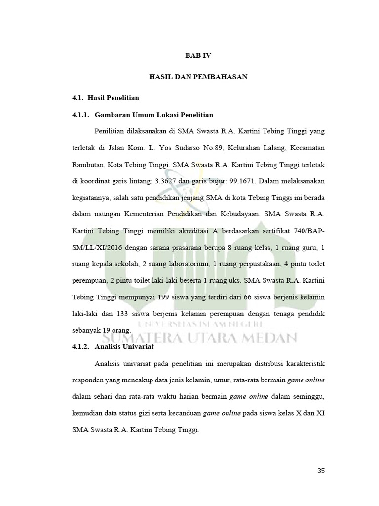 Bab Iv - Diah Dwi Utari - FKM | PDF