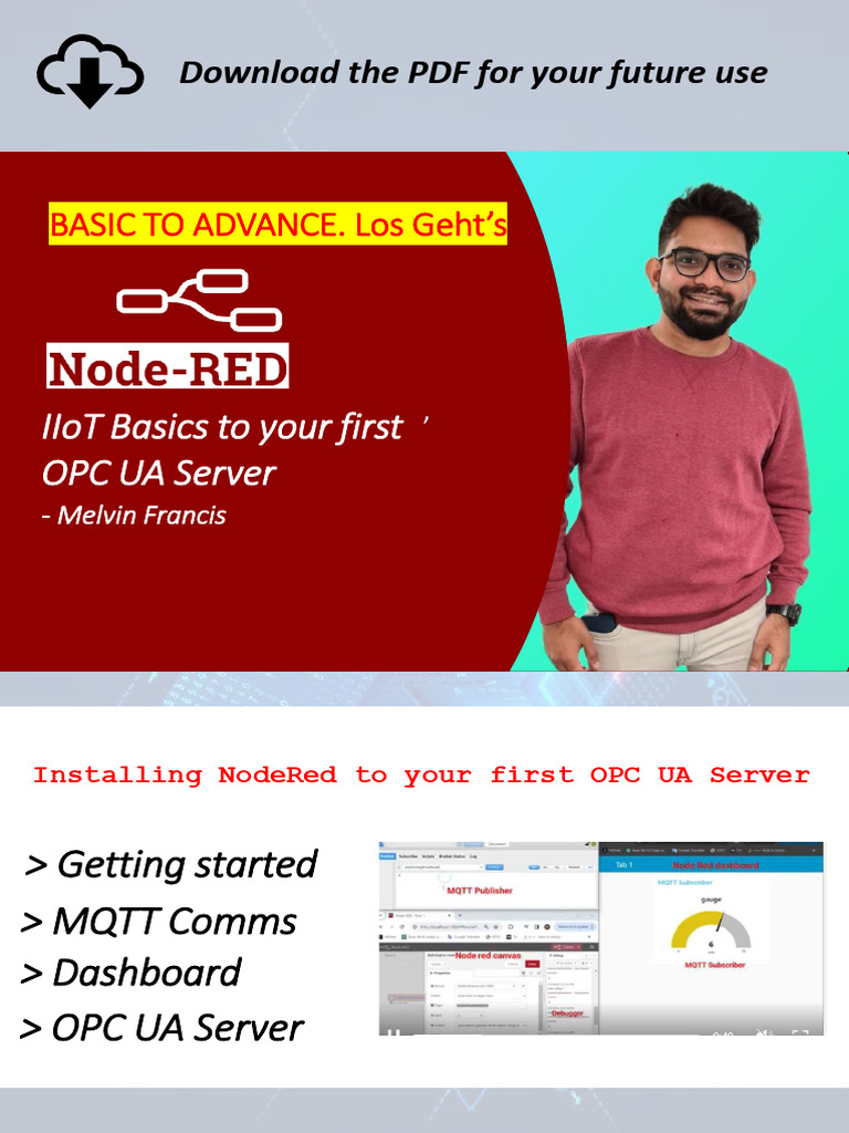 Node Red - Basic To Advance | PDF
