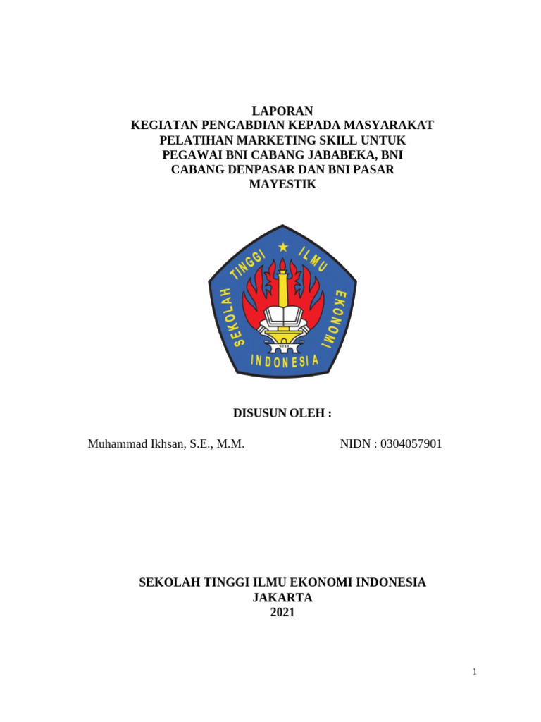 PKM Muhammad Ikhsan | PDF