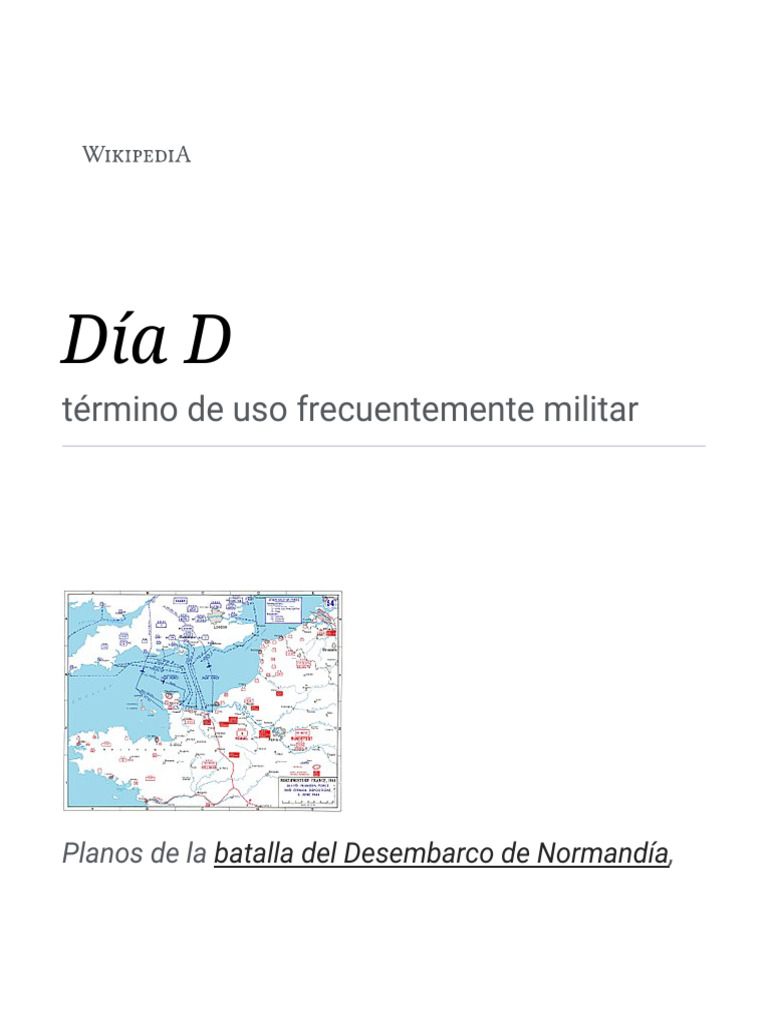 Día D | PDF