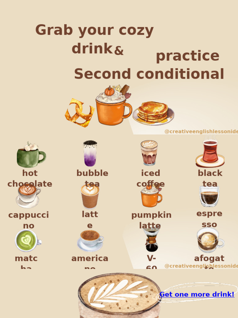 Grab Your Cozy Drink | PDF