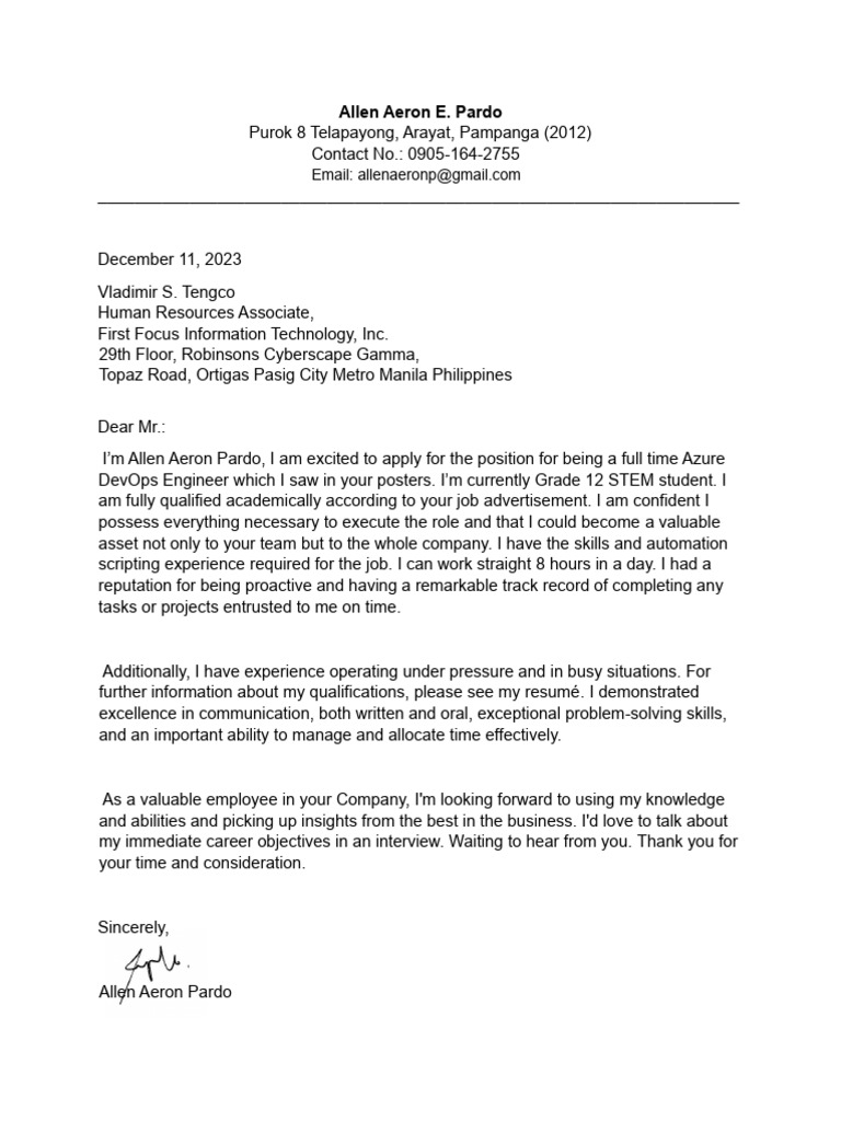 Allen Aeron E. Pardo | PDF