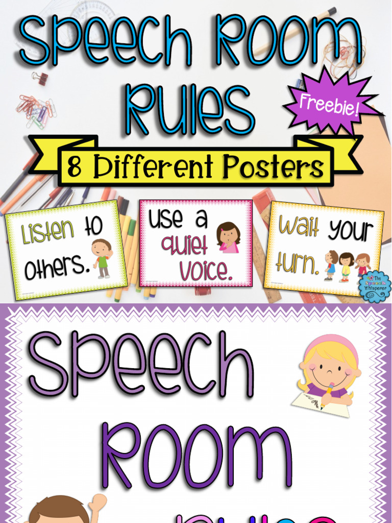 SpeechRoomRules 1 | PDF