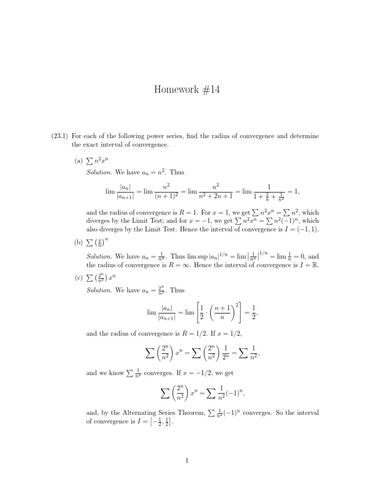 HW 14 | PDF