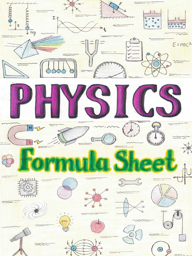 Phy Fourmula Sheet | PDF