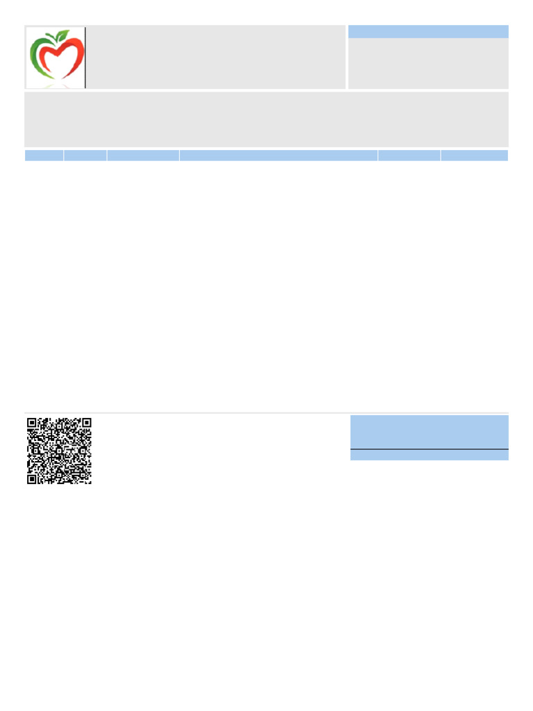 Ejemplo de factura con código QR | PDF