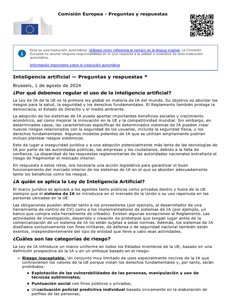 Inteligencia Artificial - Preguntas y Respuestas | PDF