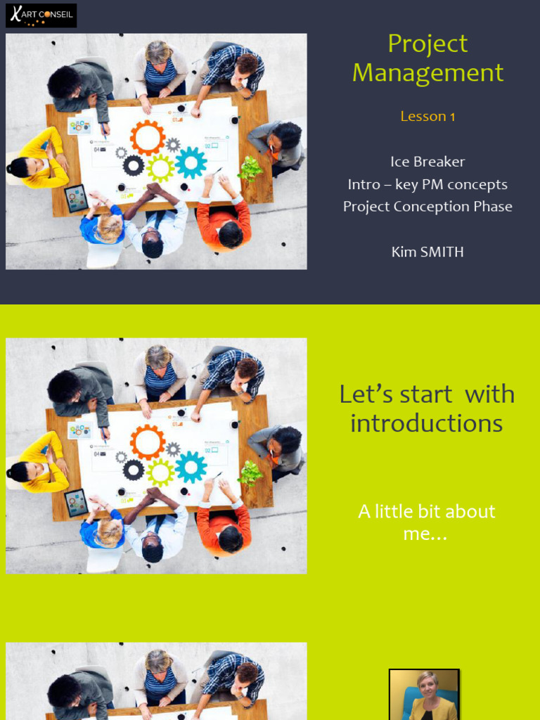 IAE - PM - Lesson 1 - CONCEPTION - BOSCARD | PDF