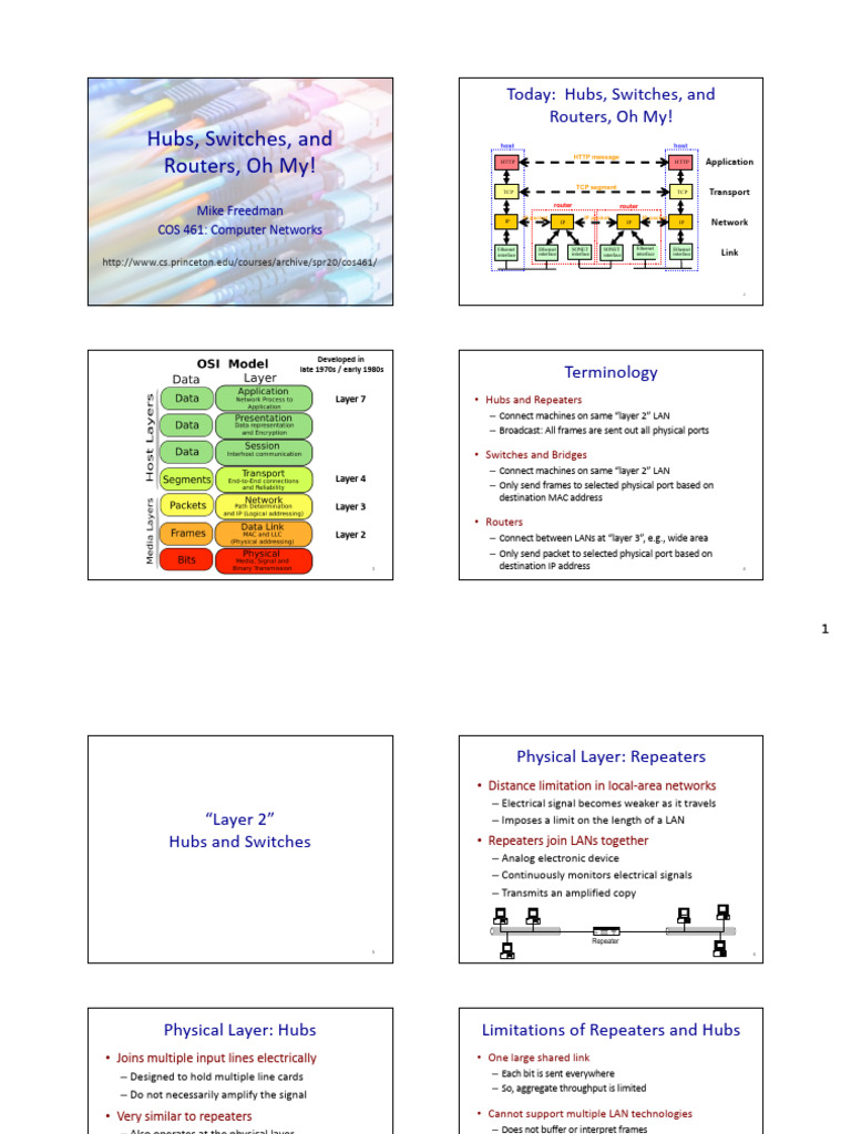 Lec04 Routers | PDF