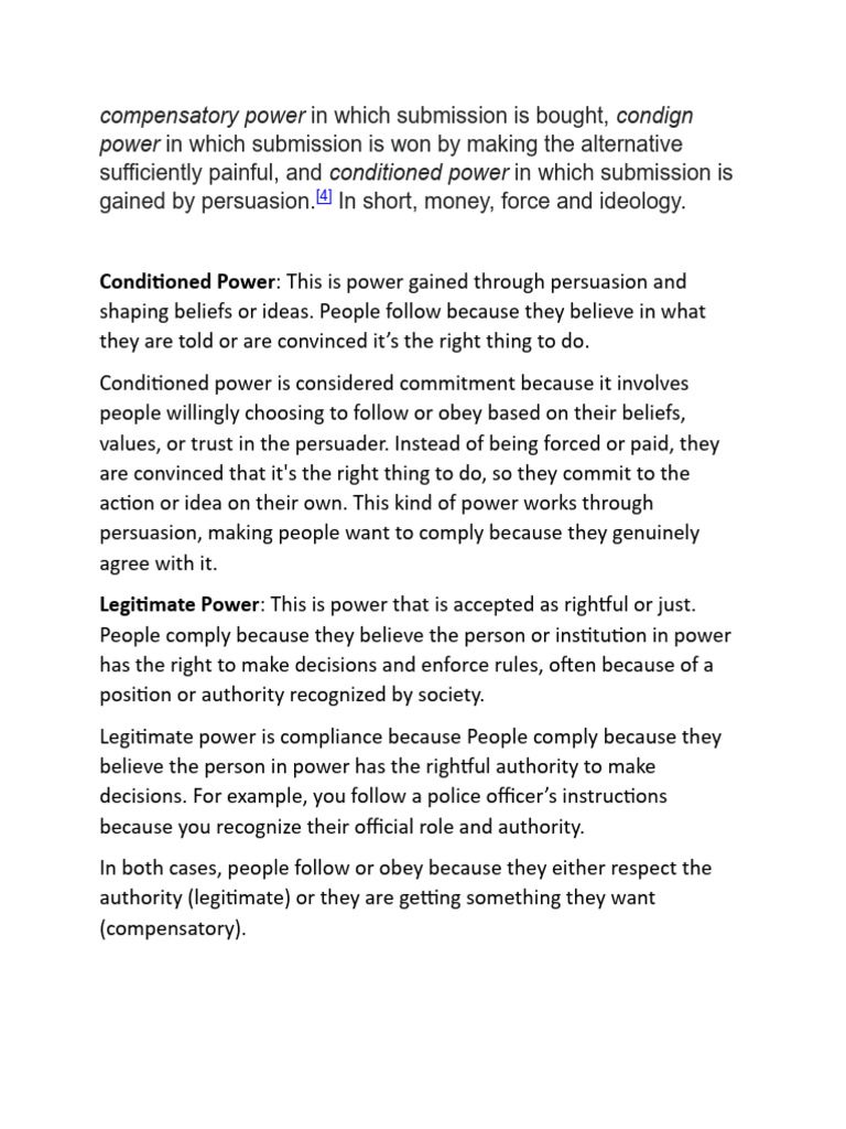 Consequences of Power | PDF