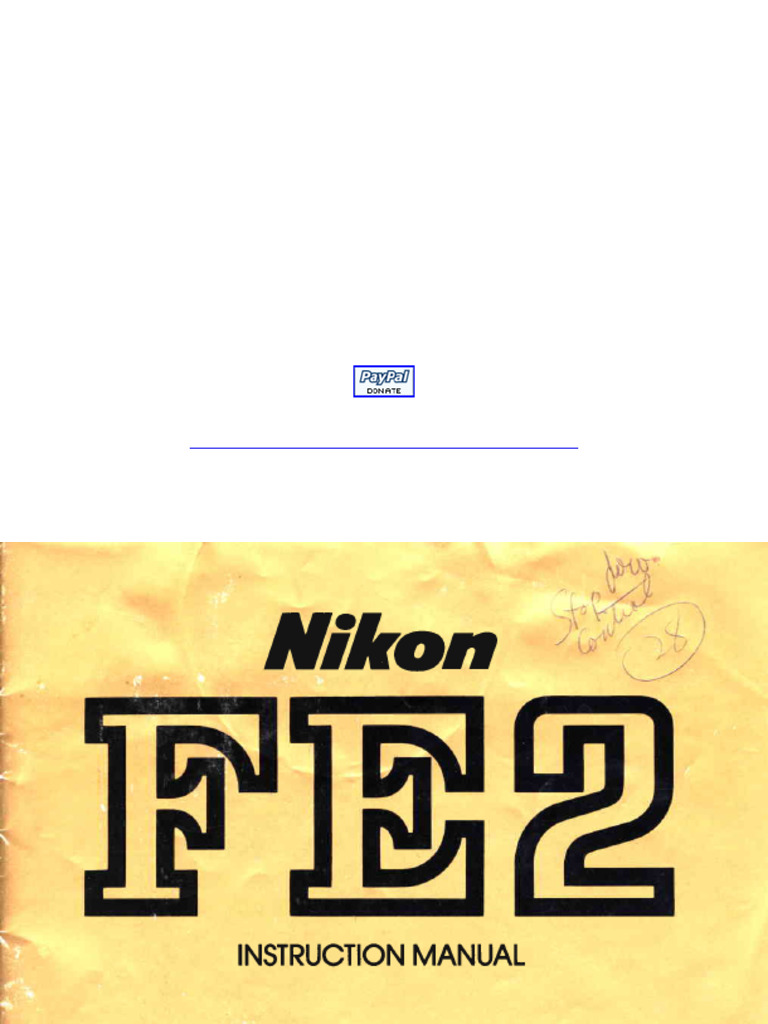 Nikon Fe2-1 | PDF
