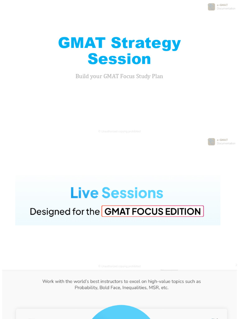 GFE Strategy Session 2.0 | PDF