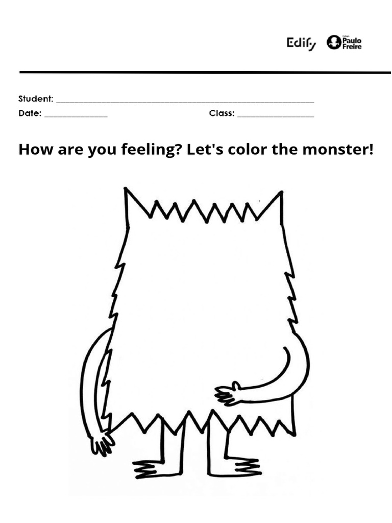 The Color Monster | PDF