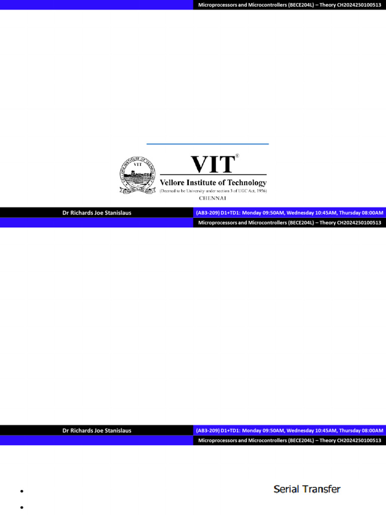 MPMC - 4.3 8051 Serial Communication and Interrupts | PDF | Computing | Electrical Engineering