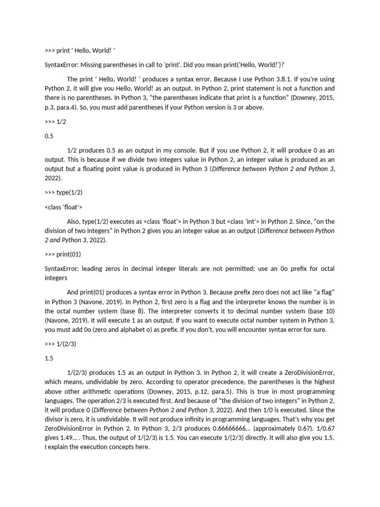 CS 1101 Week1 Discussion Forum | PDF