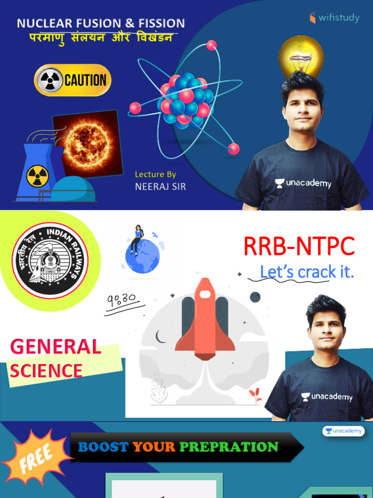27S Nuclear Fusion & Fission NTPC, 14th Oc | PDF