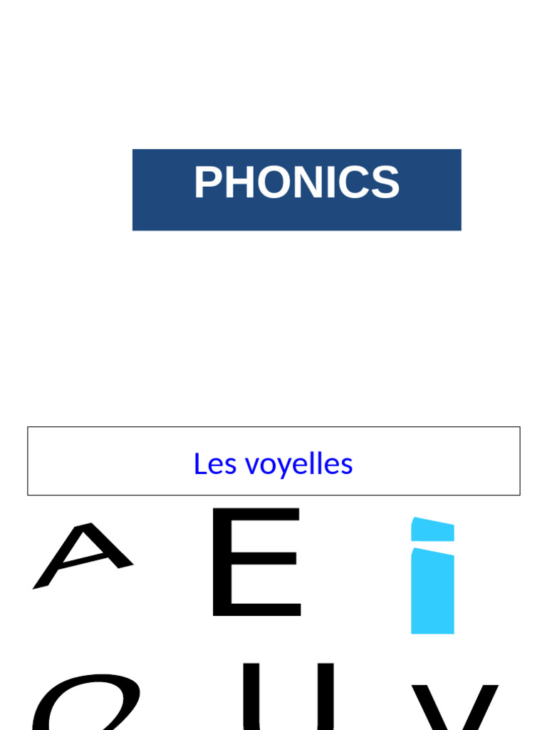 French Vowel Sounds | PDF