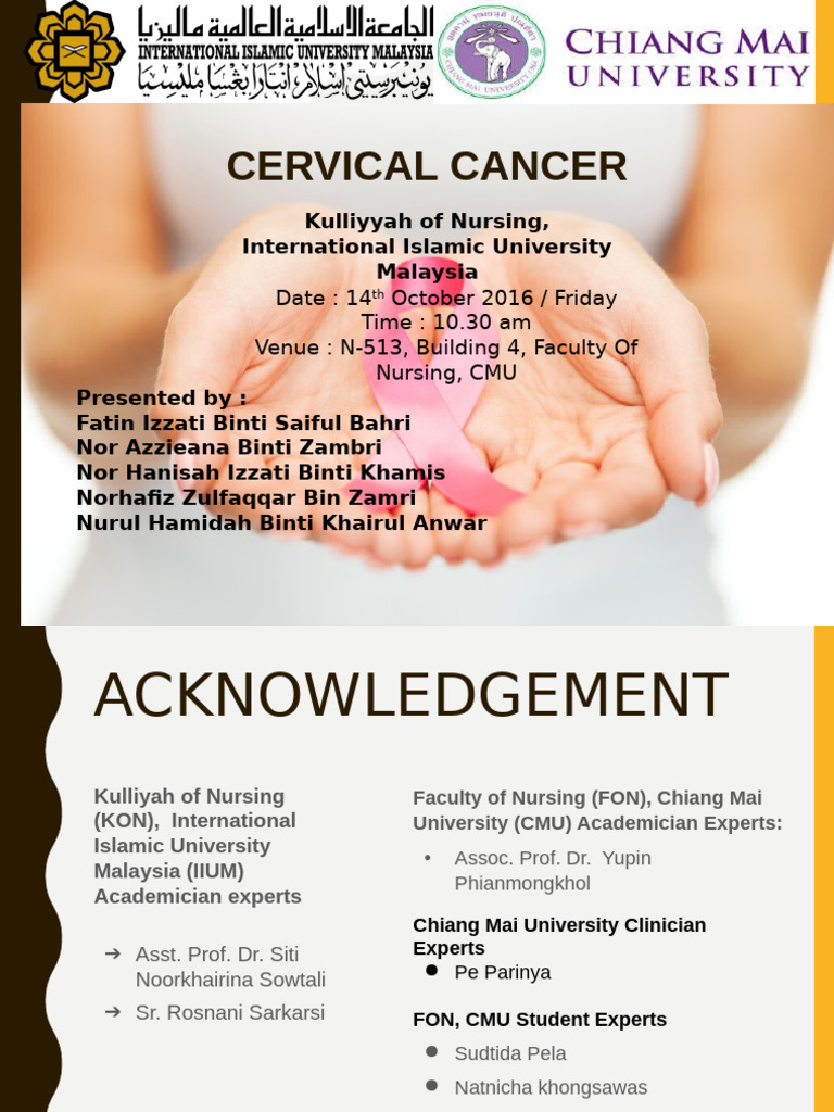 211020160430hcervicalcancer Edited Group1 | PDF