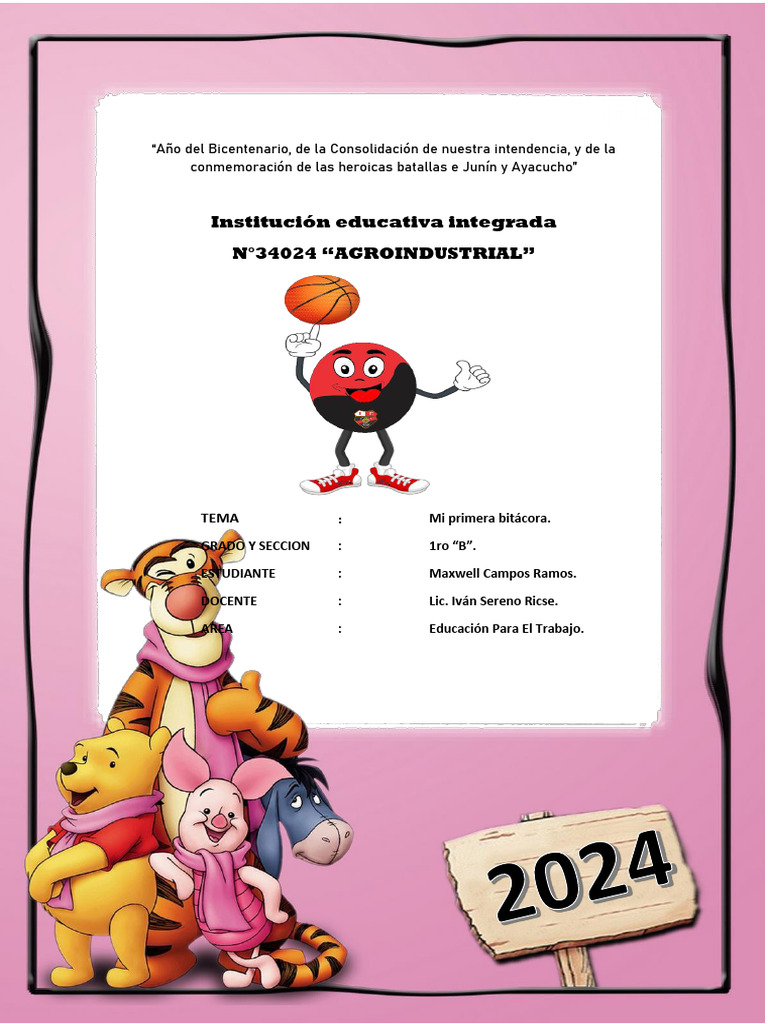 Mi Primera Bitácora. | PDF
