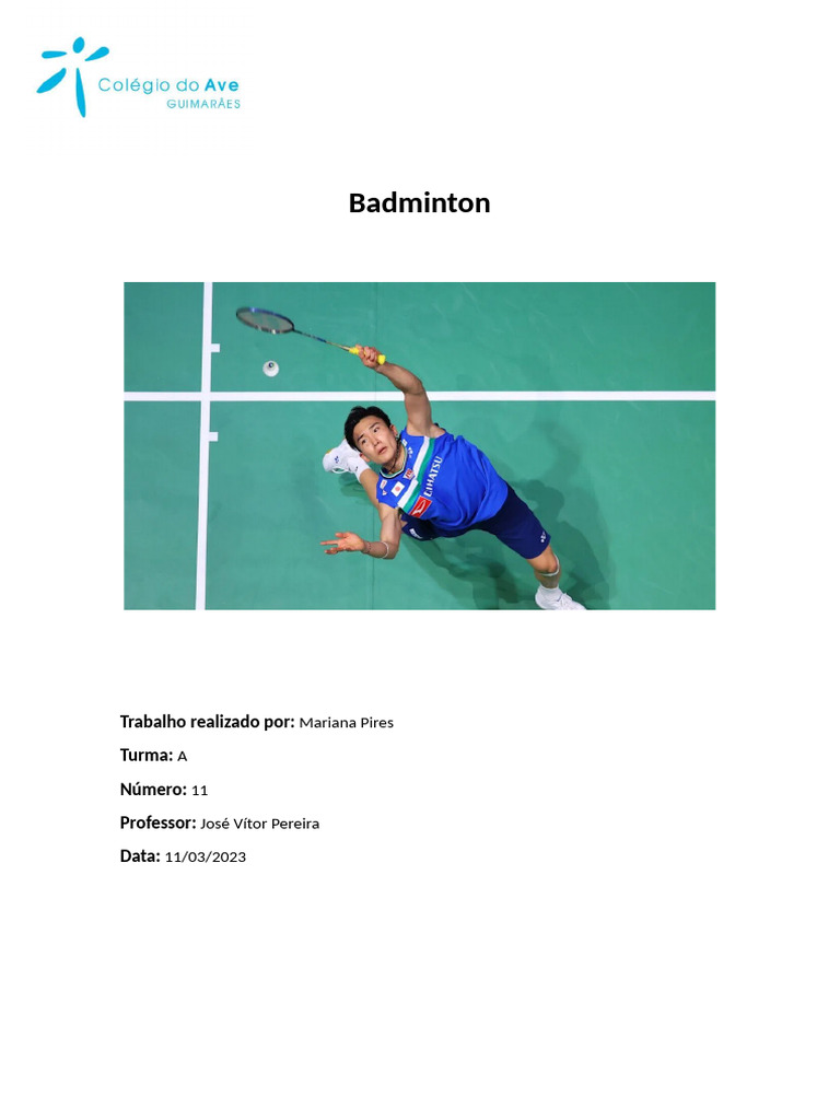 Badminton | PDF