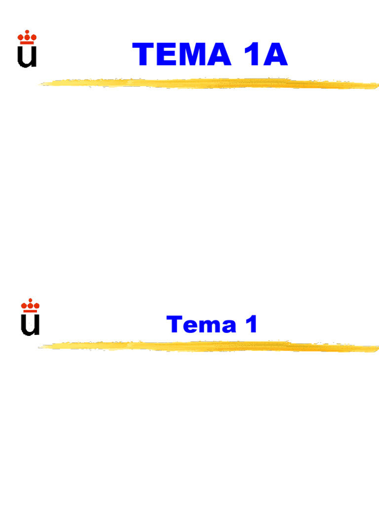 Tema 1A Introduccion A La Programacion URJC | PDF