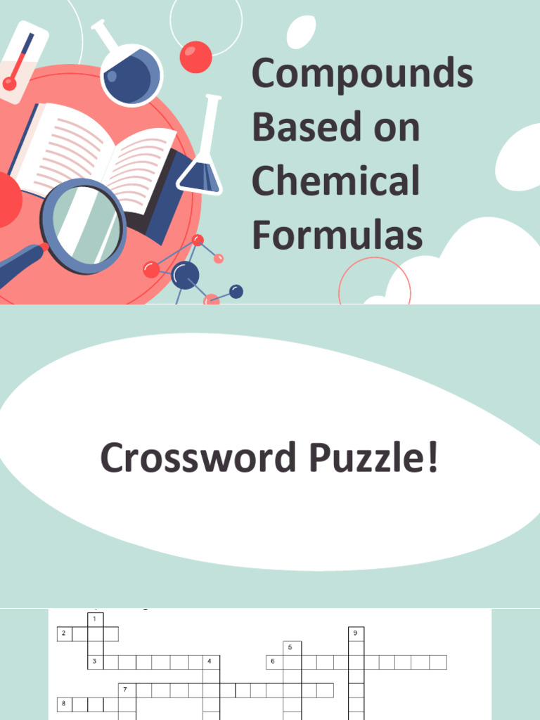 Part 1 Compounds Based On Chemical Formulas | PDF
