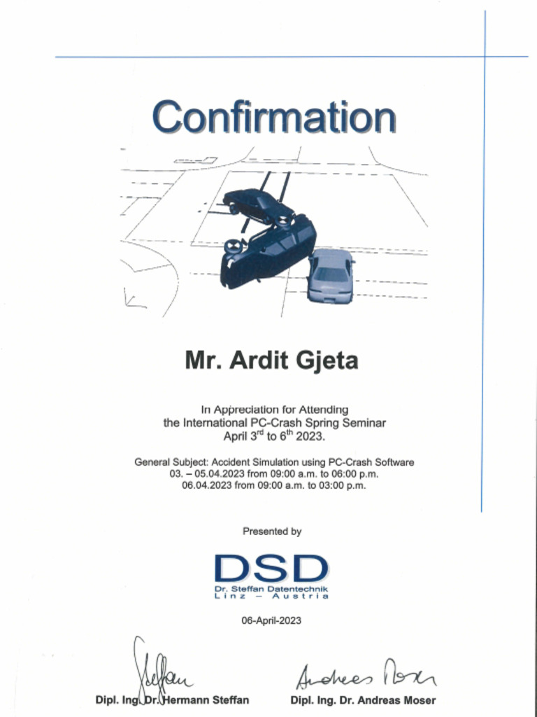 Gjeta - DSD PC Crash Training April 2023 | PDF