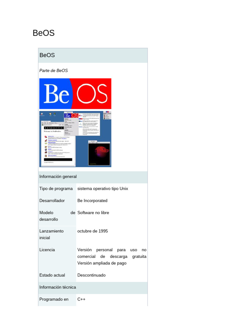 14 Be OS | PDF