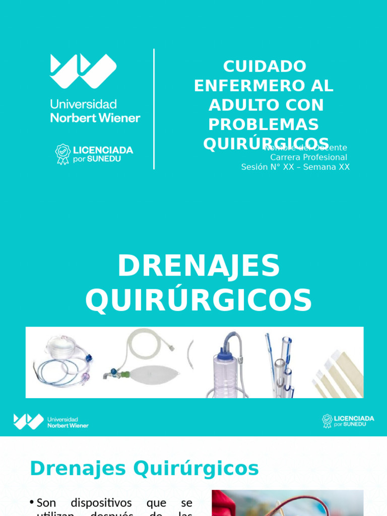 Drenajes Quirurgicos | PDF